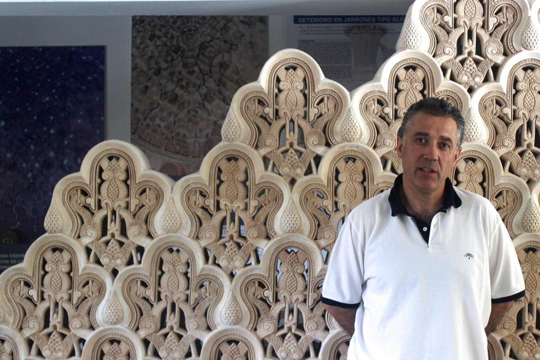 Ramón Rubio y el Mortero Alhambra - Patronato de la Alhambra y Generalife